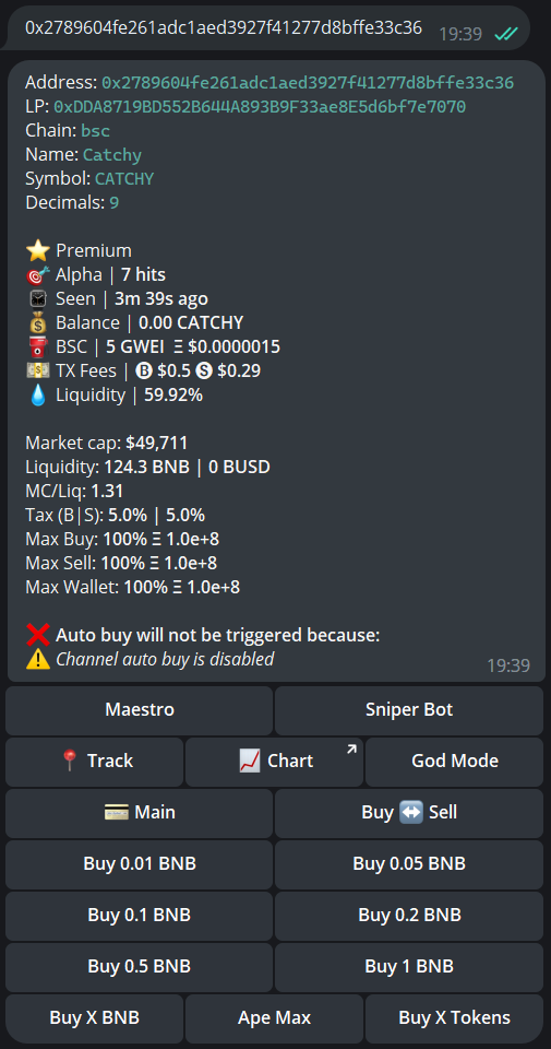 Trade Monitor | Sniper Manual